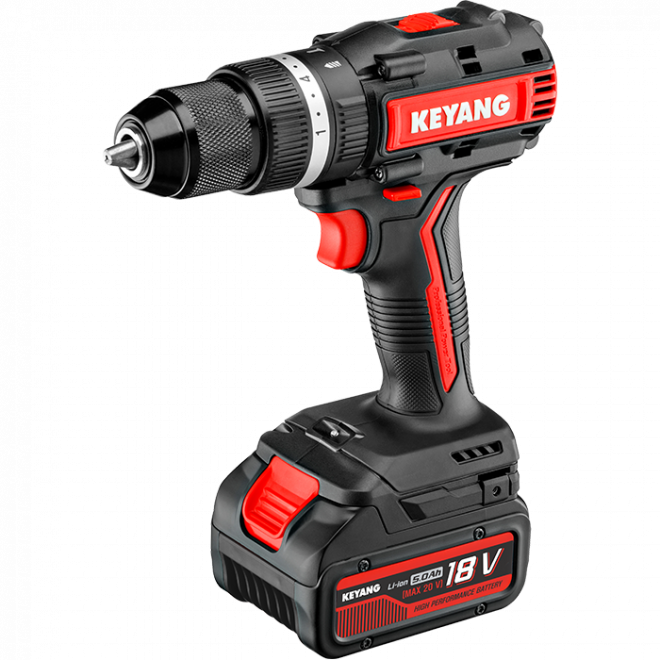 Keyang DM20BLA70C Hammer drill driver 18V 5.0Ah – Keyang Powertools